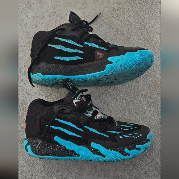 Puma | Shoes | Puma Mens Mb3 Lamelo Blue Hive Basketball Shoessz7 B3 ...